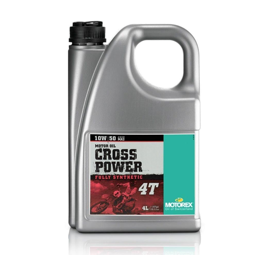 Motorex Cross Power 4T 10W50 - 4 Litre – MNA MOTO SUPPLIES